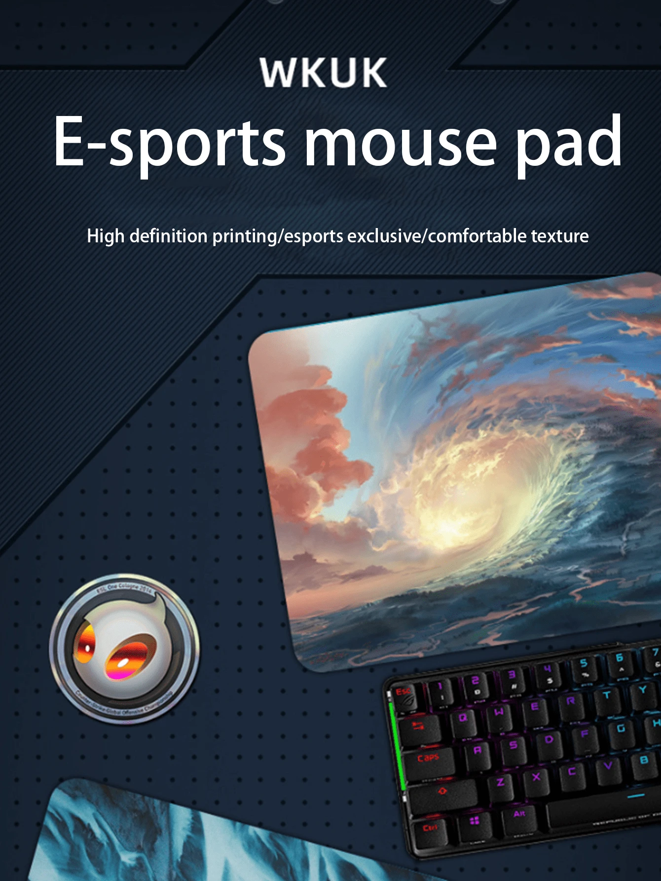 Professional Esports Mouse Pad With Ultra Large Fps Gaming Internet ...