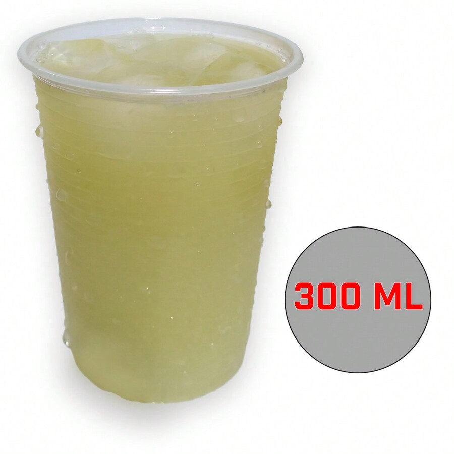 PS Cup 300ML Transparent Copoplast C/ 100 Units | SHEIN South Africa