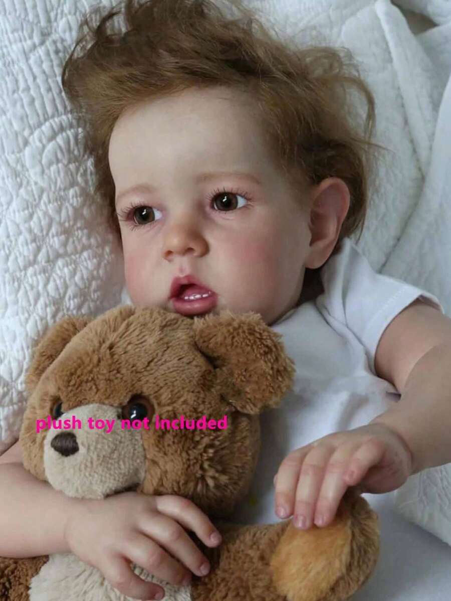 Muñeco Reborn realista de 70 CM con piel pintada en 3D y venas visibles, muñeco de bebé niño ...
