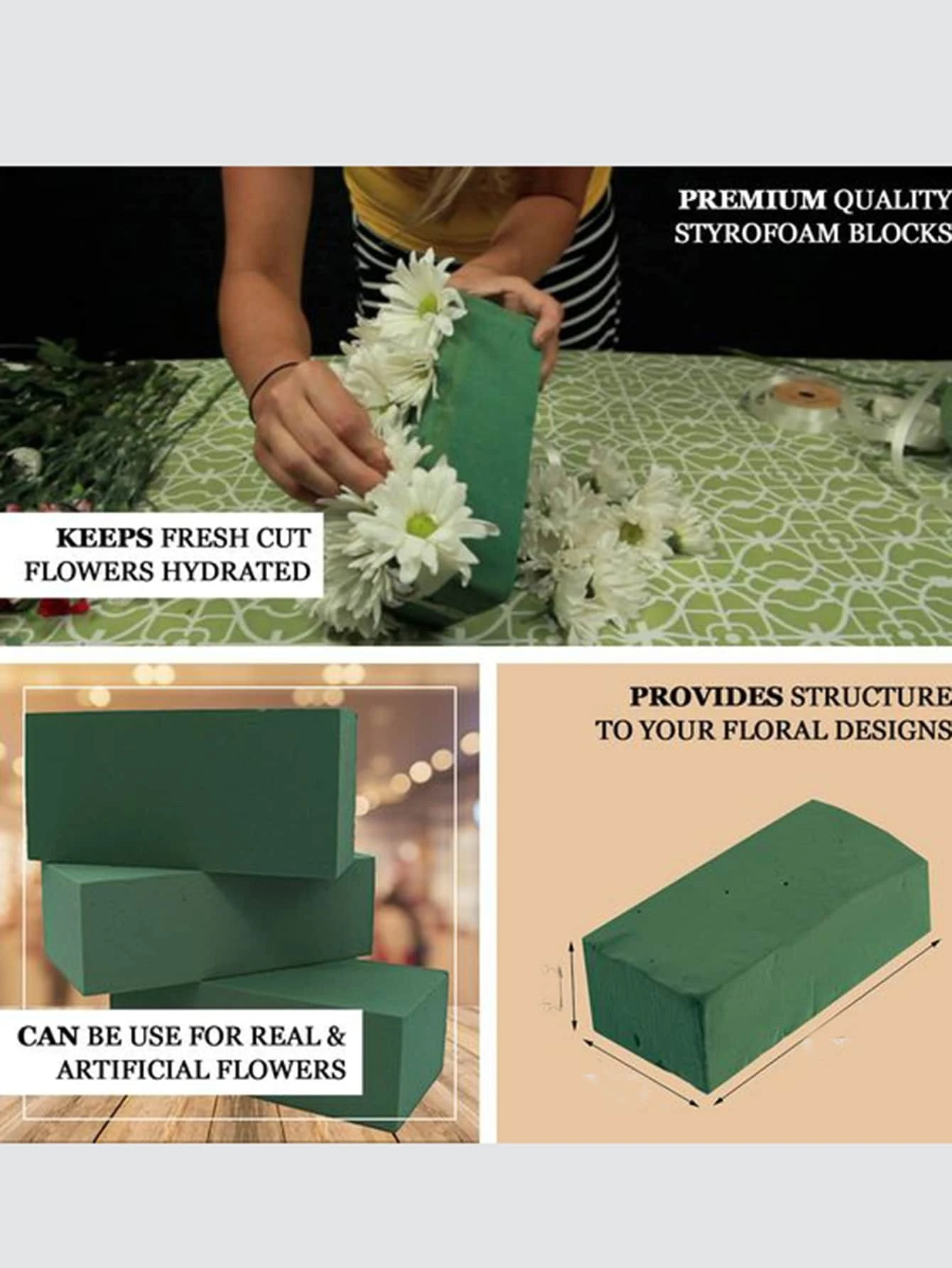 1/5/10pcs Dried Flower Mud Bouquet Flower Packaging Material Flower ...