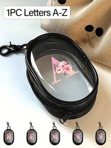 Portable Mini Transparent Zipper Storage Bag, Compact Multifunctional ...