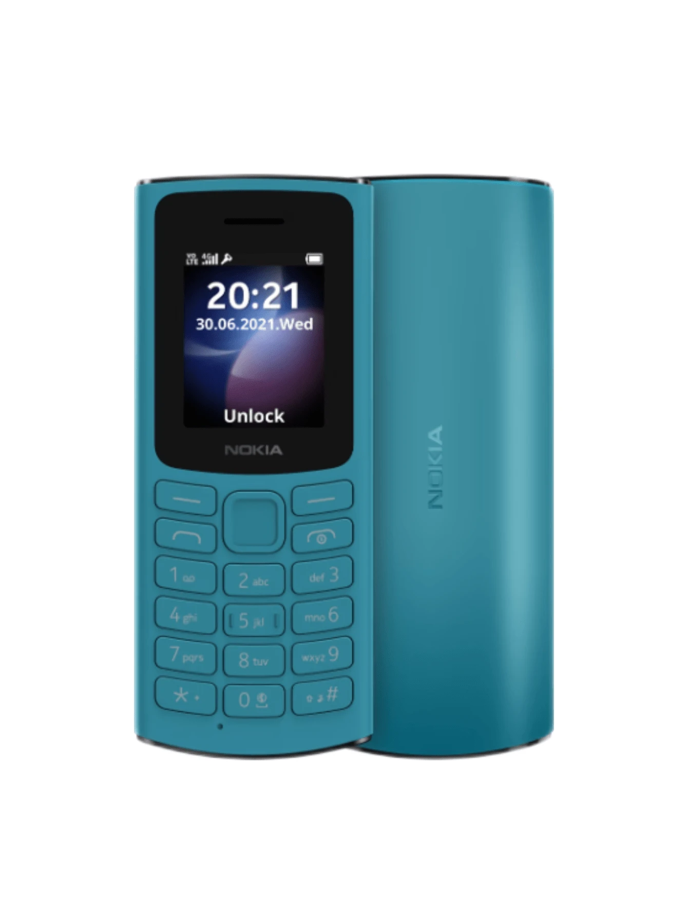 NOKIA 105 4G | Dual SIM | GSM Unlocked Mobile Phone | Volte | Charcoal ...