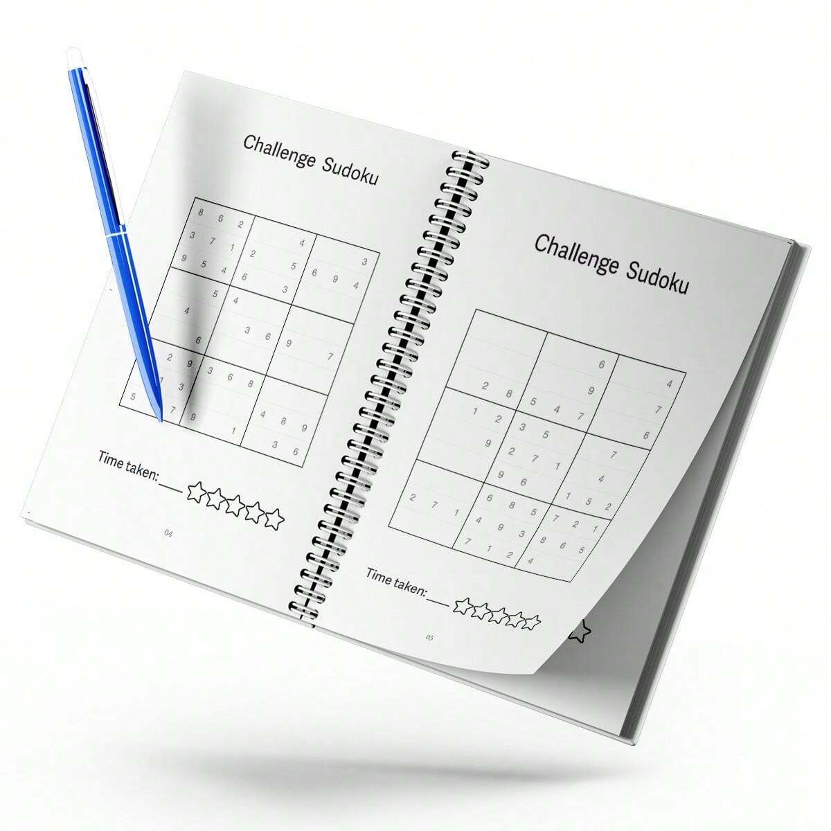Sudoku Puzzle Book - Challenging Mathematical Mind Training To Improve ...
