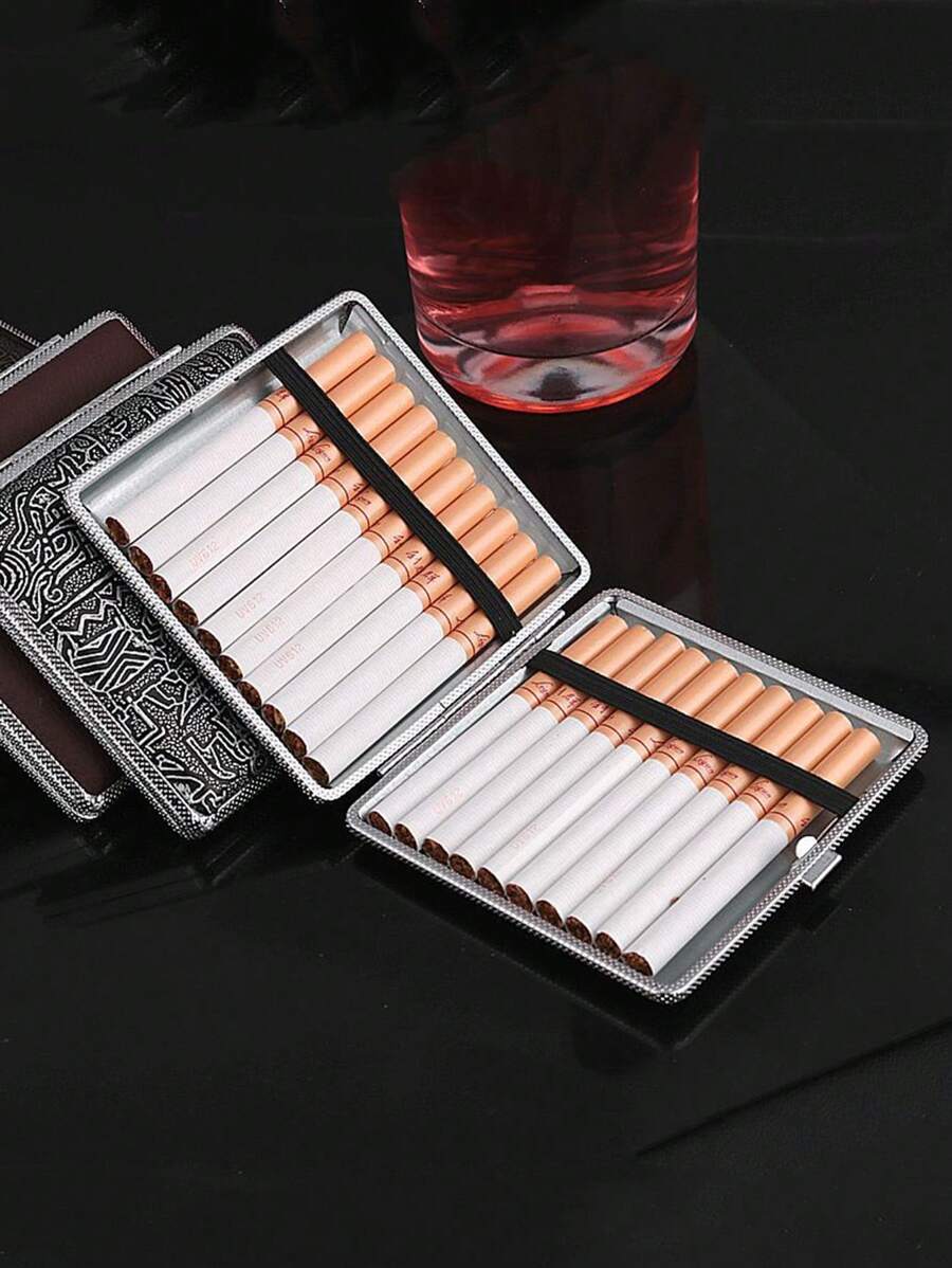 1pc Retro Flip Top Personalized Men Fashion Waterproof Pressure ...