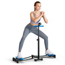 MERACH MERACH Ski Machine, Simulated Ski Trainer, Adjustable Height Ski ...