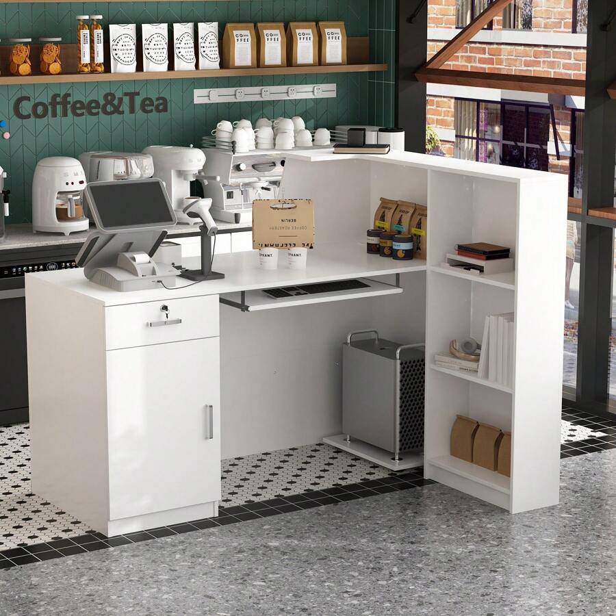 Reception Desk, Reception Desk, L-Shaped Reception Desk, Reception Desk ...