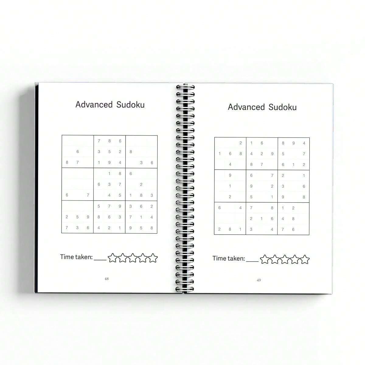 Sudoku Puzzle Book - Challenging Mathematical Mind Training To Improve ...