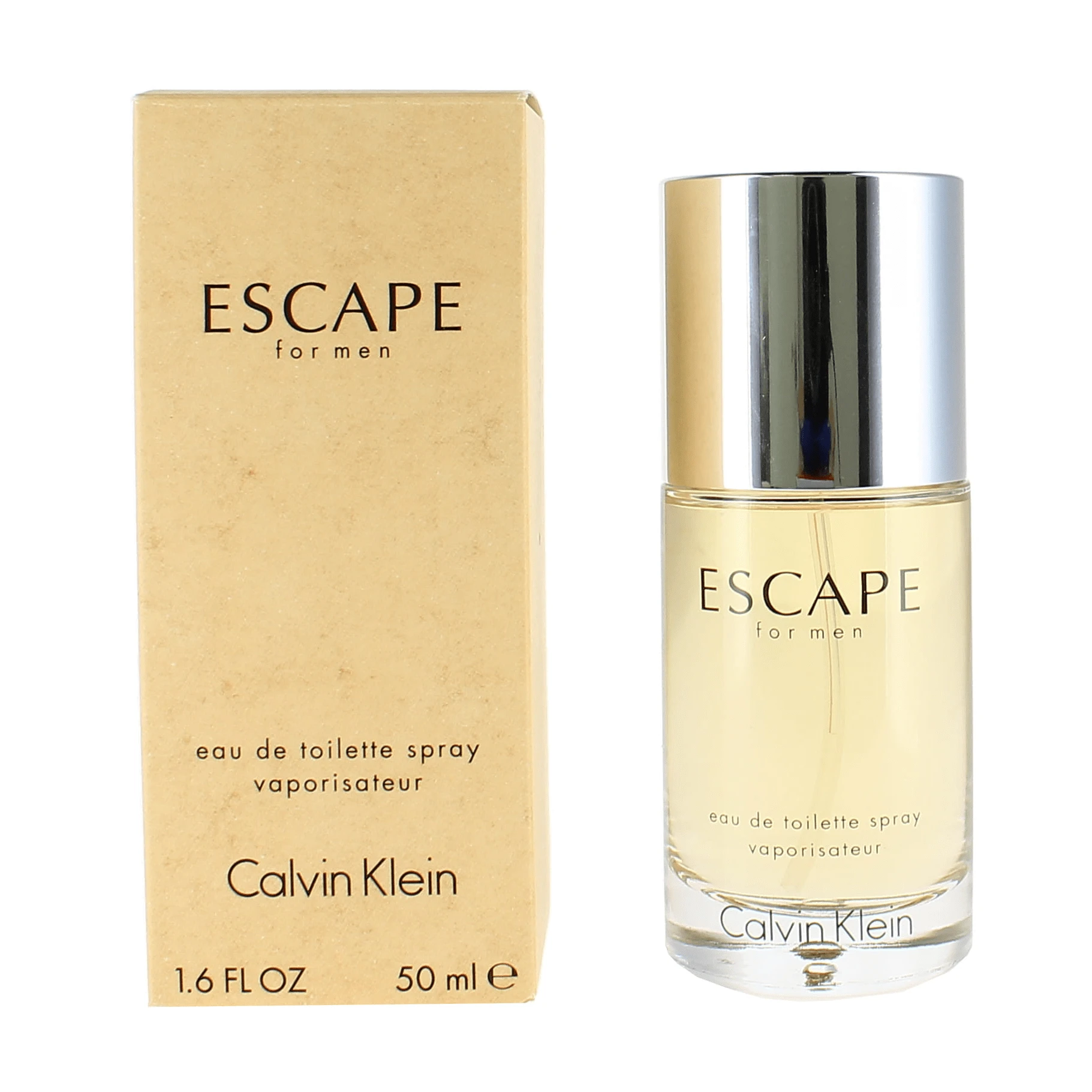 Calvin Klein CK Escape Scent For Men Eau De Toilette Spray 1.6oz/ 50ml ...