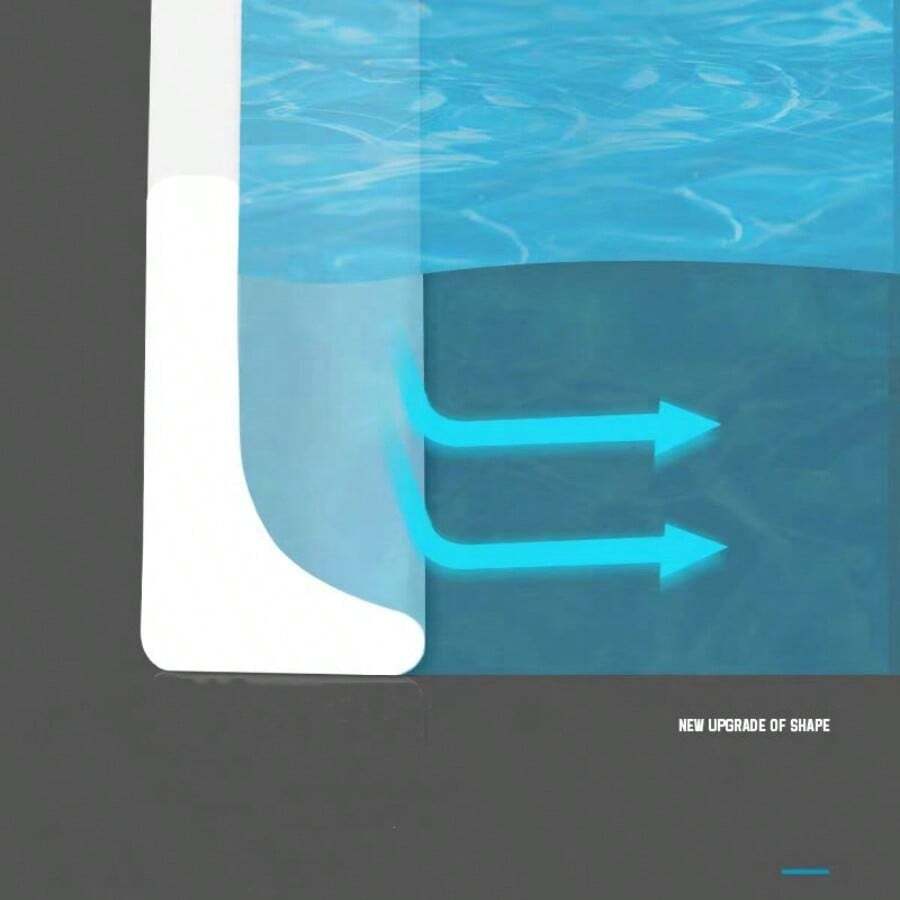 Waterproof Strips Bathroom Floor Anti-Water Trim Shower Room Toilet ...