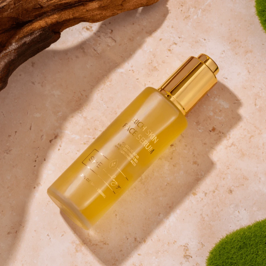 She Biology 2oz Rich Skin Dual Phase Serum With Renewing Peptides ...