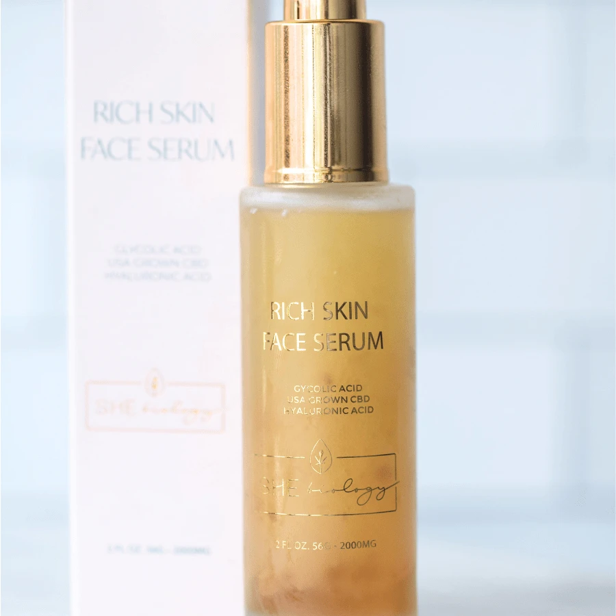 She Biology 2oz Rich Skin Dual Phase Serum With Renewing Peptides ...