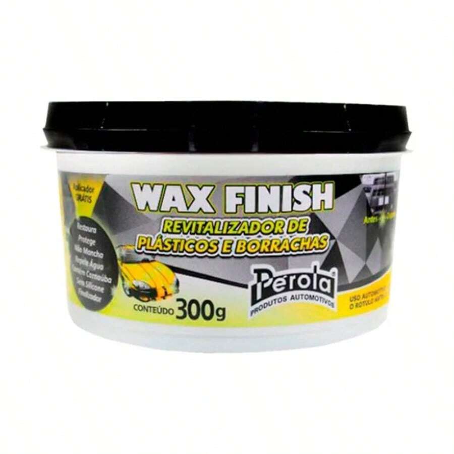 Plastic And Rubber Revitalizer Wax Finish Cleans And Protects Effective ...