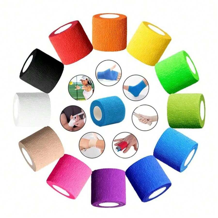 Sports Bandage Elastic Elastoplast Self Adhesive Tape Protect Wrist ...