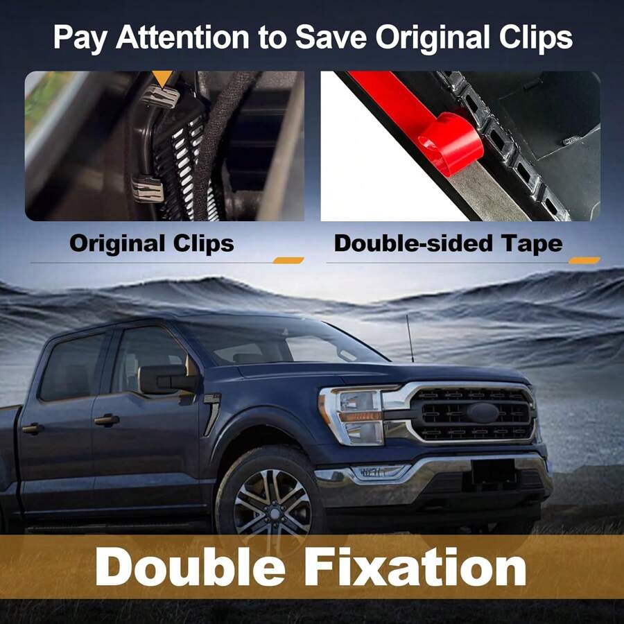 FOR F150 2021-2024 Fender Vent Side Vent Cover Black Badge F150 2022 ...