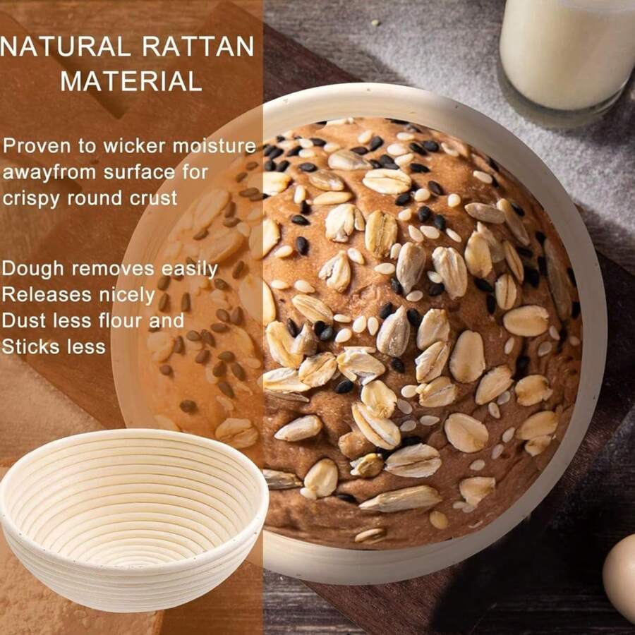 1pc Bread Proofer Basket, Professional And Home Bread Baker Sourdough ...