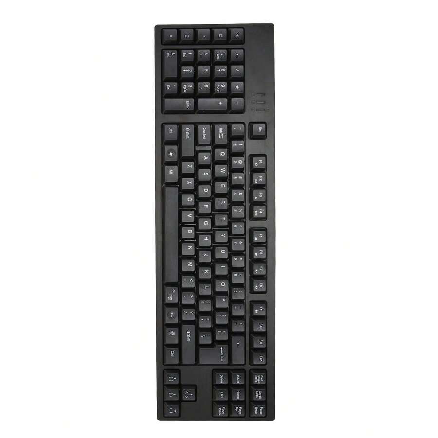 Left-Handed Keyboard With 109 Keys, Micro USB, Ergonomic Layout, Plug ...