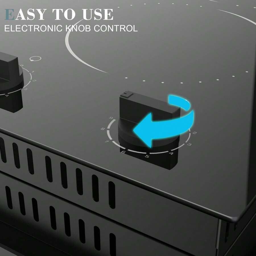 Plug In Ceramic Hob Built-In 2 Burners, Ceramic Hob 2 Ring With Plug ...