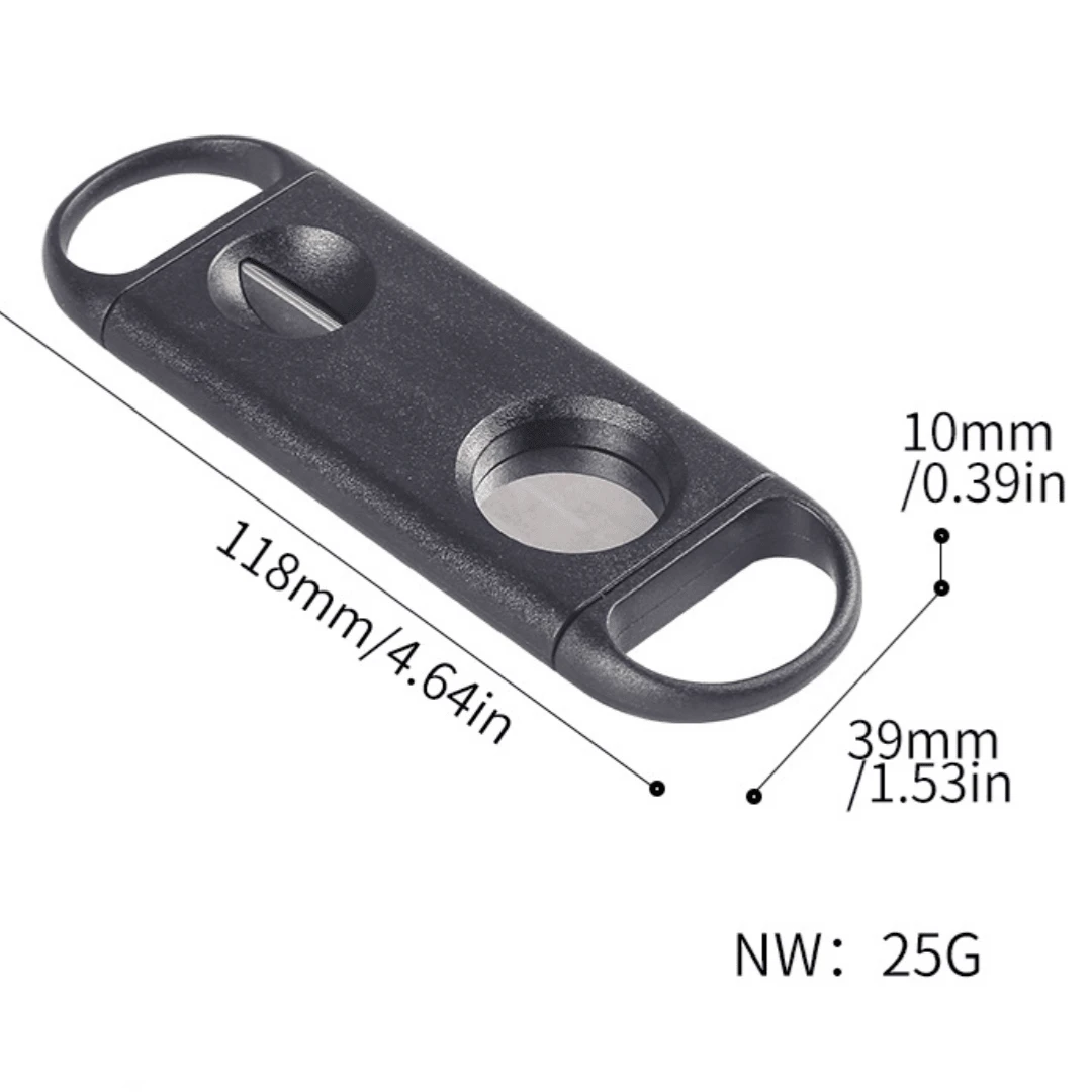 LIXUN Cigar Scissors With V-Shaped Blade, Double-Edged Cigar Cutter ...