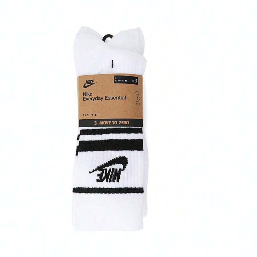 Nike 2024 Men And Women U NK NSW EVERYDAY ESSENTIAL CR Socks Long ...