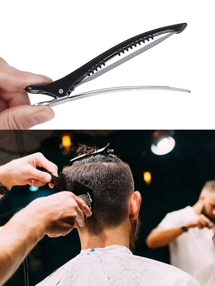 Large Size Hair Clipping Division Clips, Hairstylist Salon Use Seamless ...