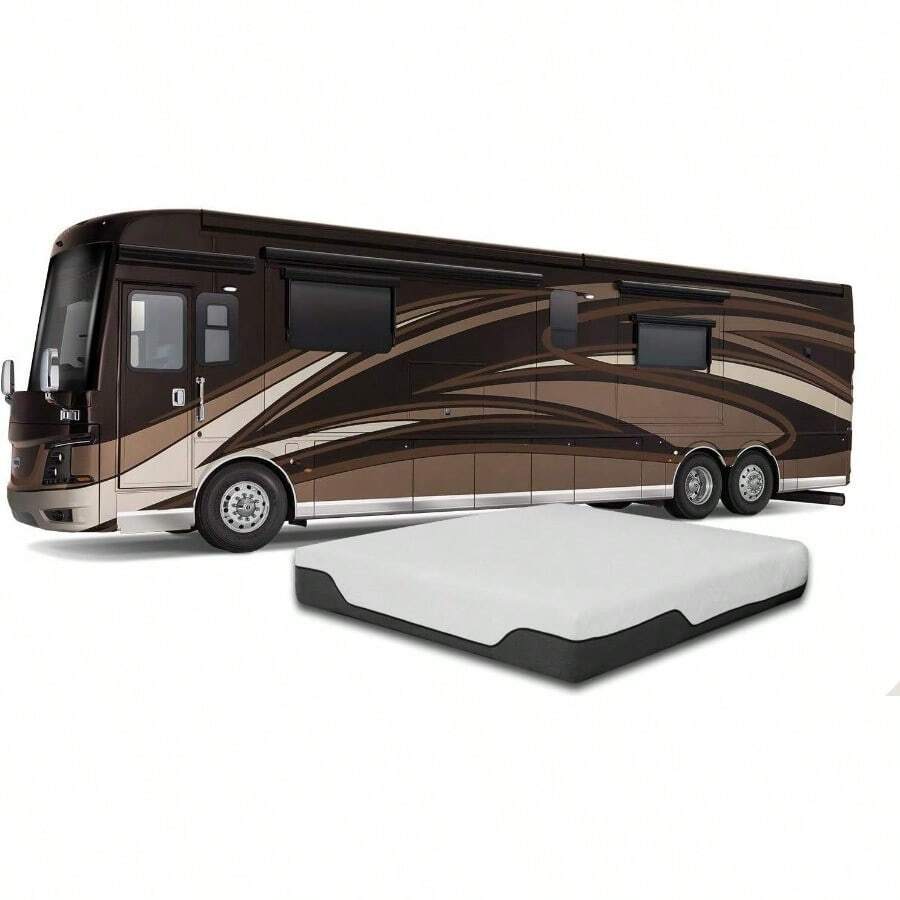 Mattress 8 Inch Medium Firm Gel Memory Foam Mattress For RV Beds ...