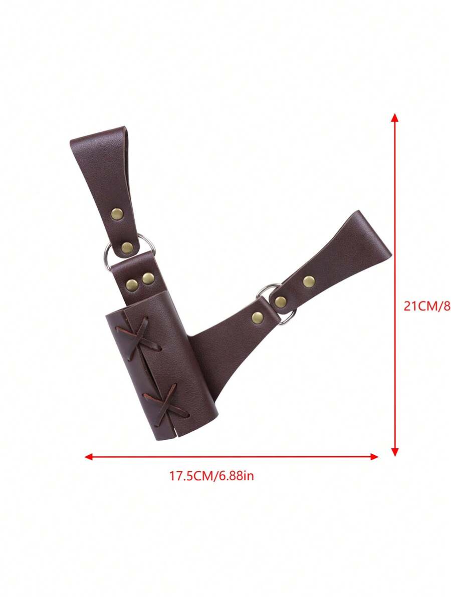 1PC Medieval PU Leather Knight Scabbard Pirate Sword Holster Bag For ...