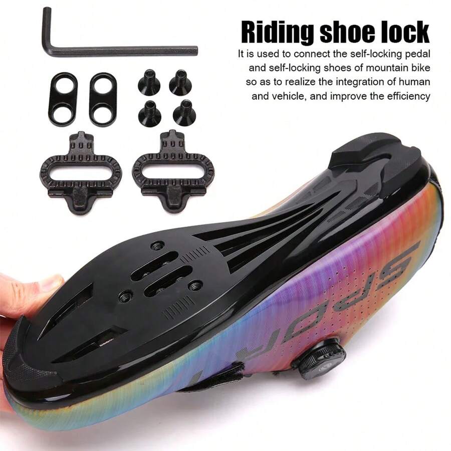 Mountain Bike Shoe Cleats Set, MTB Cleats, Bike Shoe Cleats Accessories ...