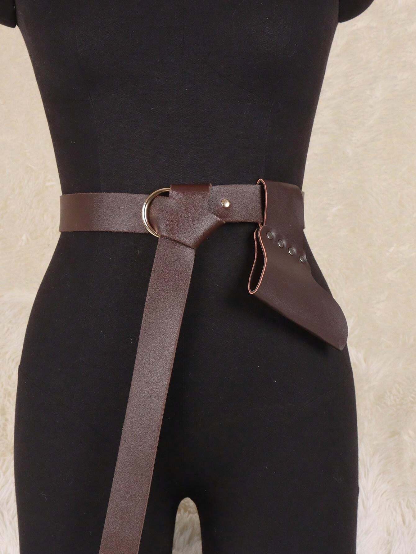 2PCS Medieval Retro Belt Knight Scabbard Pirate Sword Holster Bag For ...