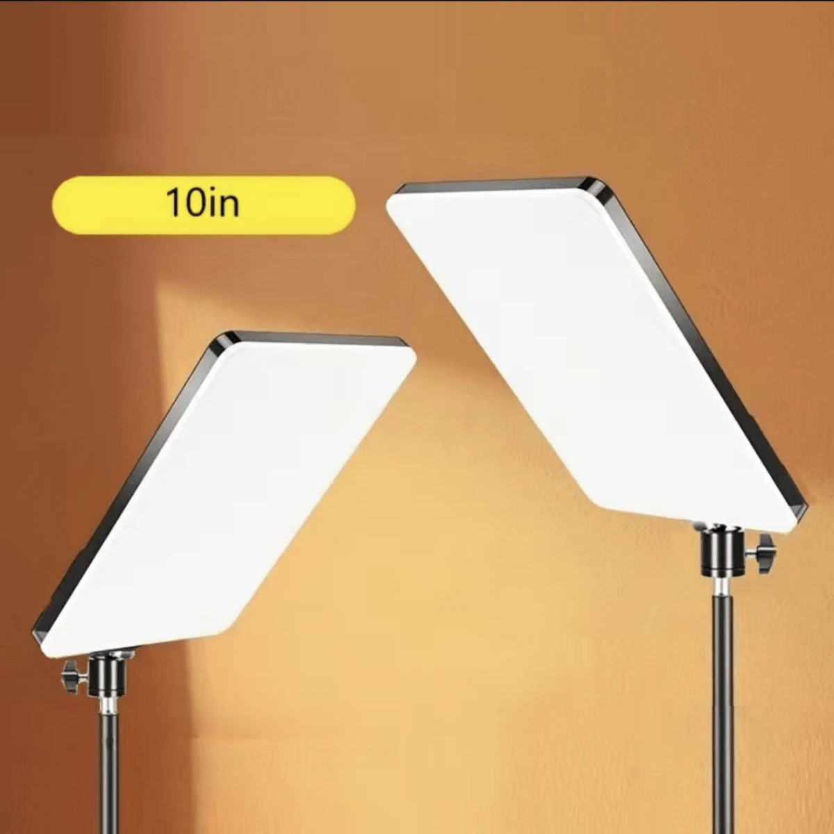 10 Inch Heavy Duty Light Stand, Adjustable Tripod Stand With BracketFor ...