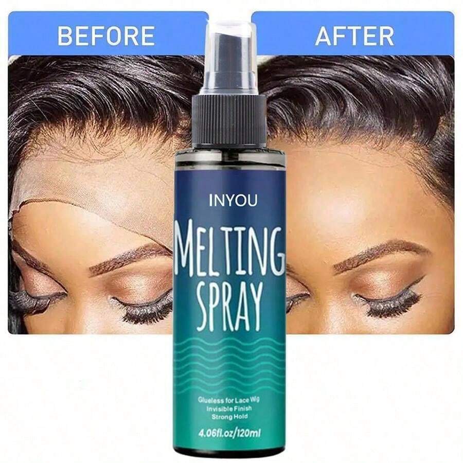Lace Melting Spray, Lace Wig Melting Spray ,Strong Natural Finishing ...