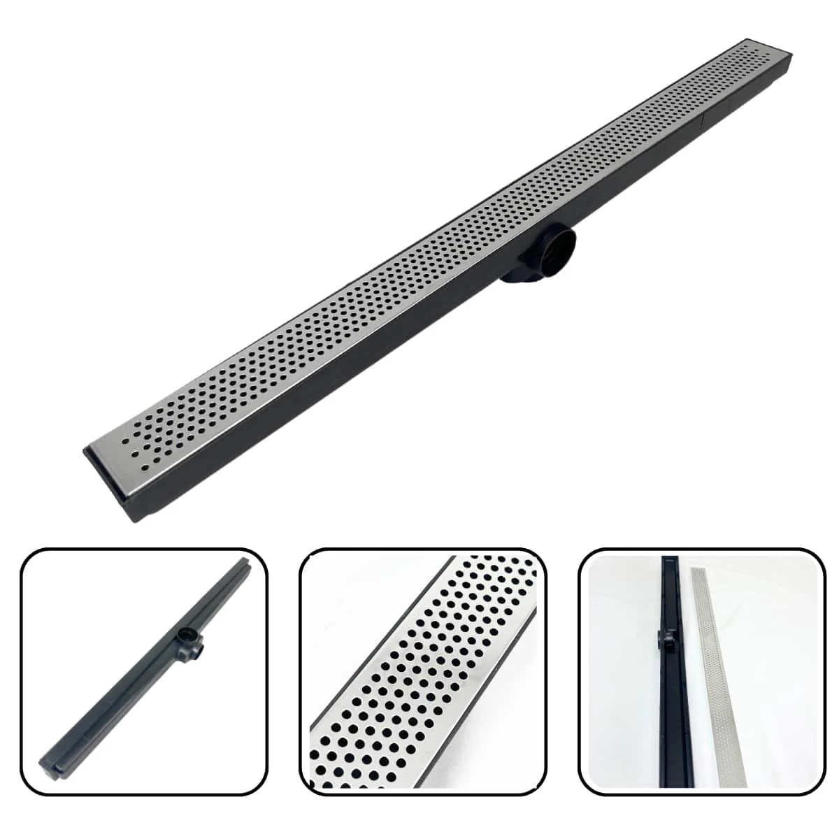 Stainless Steel Bathroom Drain Box 5x70 Ball With Siphon Box | Mode de ...
