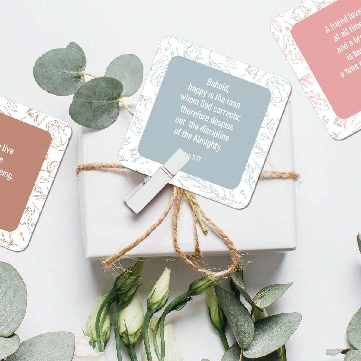 60pcs Uplifting Inspirational Prayer Cards Set - Mini Bible Verse Cards ...