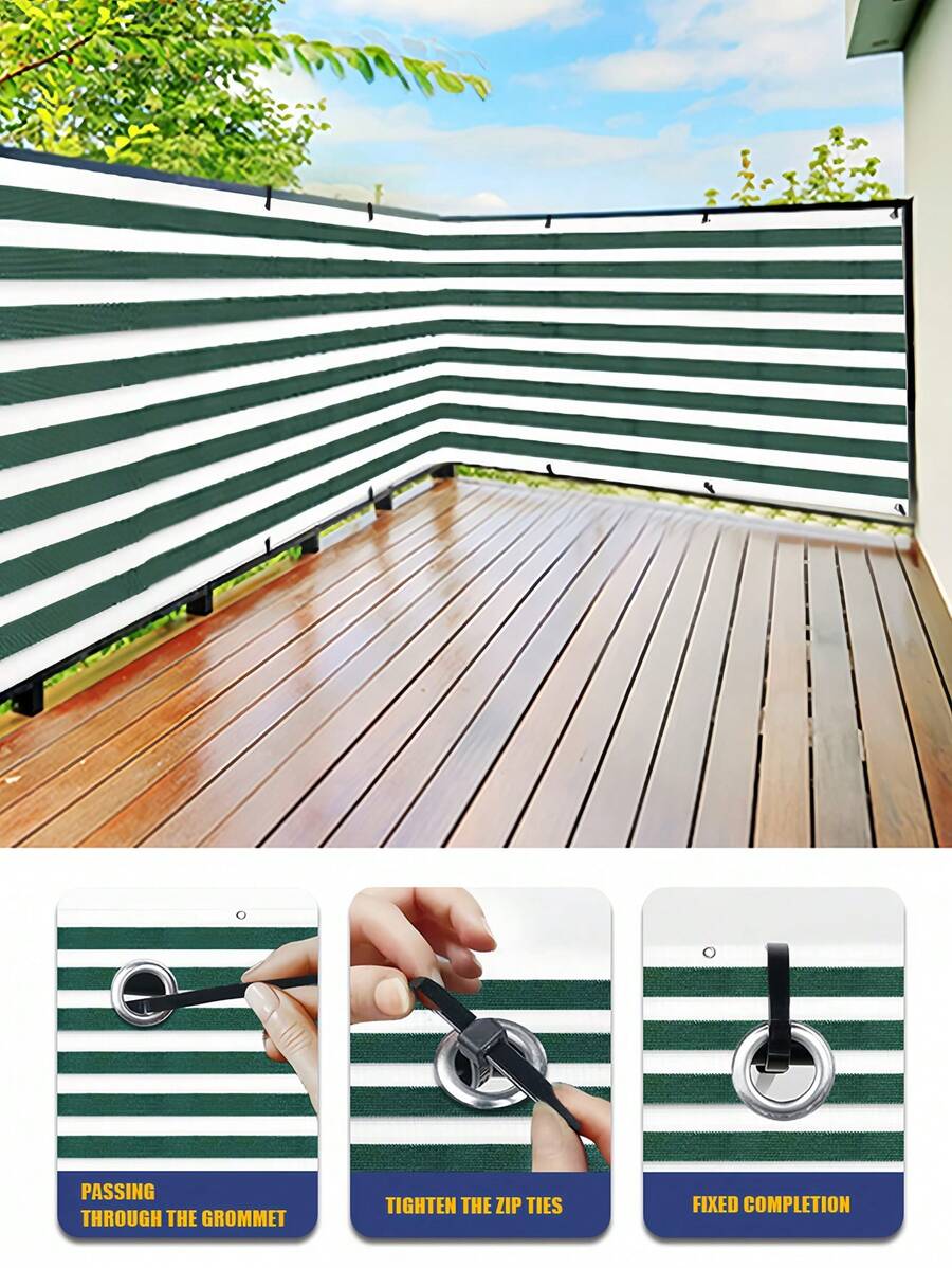 Privacy Screen Balcony Fence , Garden Courtyard Privacy Fence Screen ...