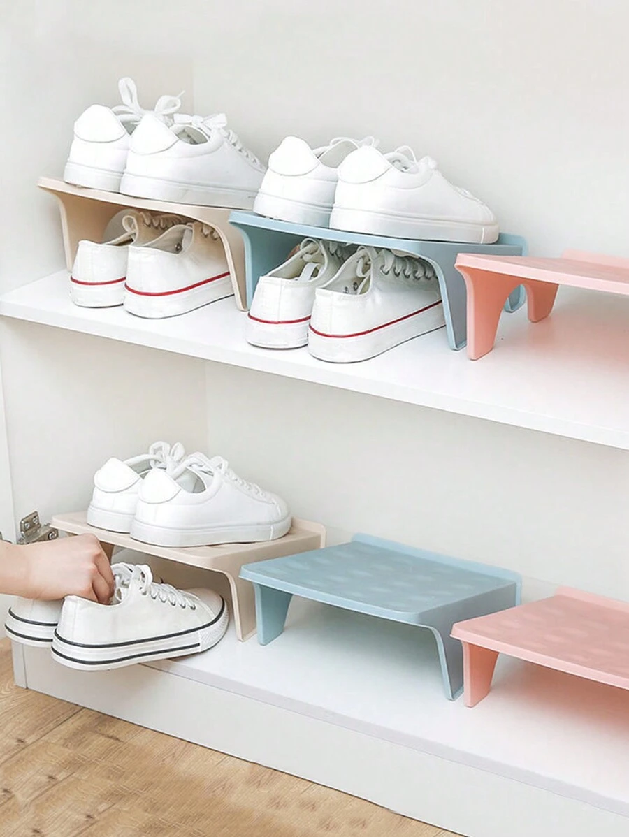New Double Layer Shoe Rack Shelves, Home Use Space Saving Shoe Storage ...