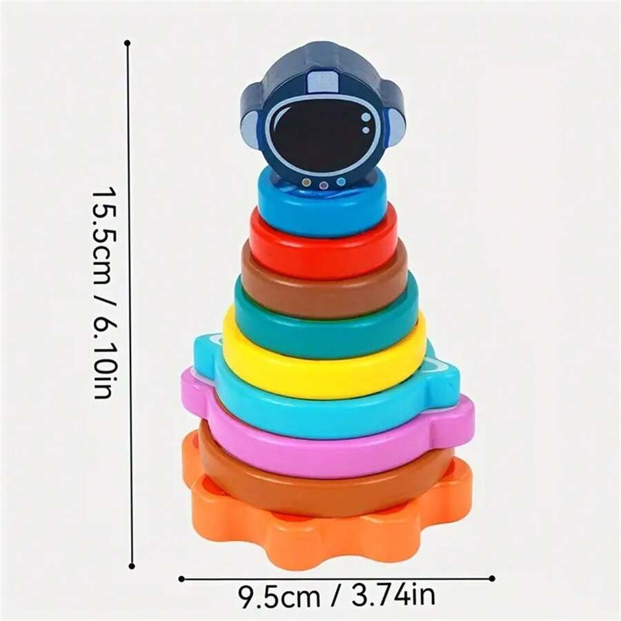 Pré-escolar Criança Star Ball Tower Building Block Toy Hanno Tower ...