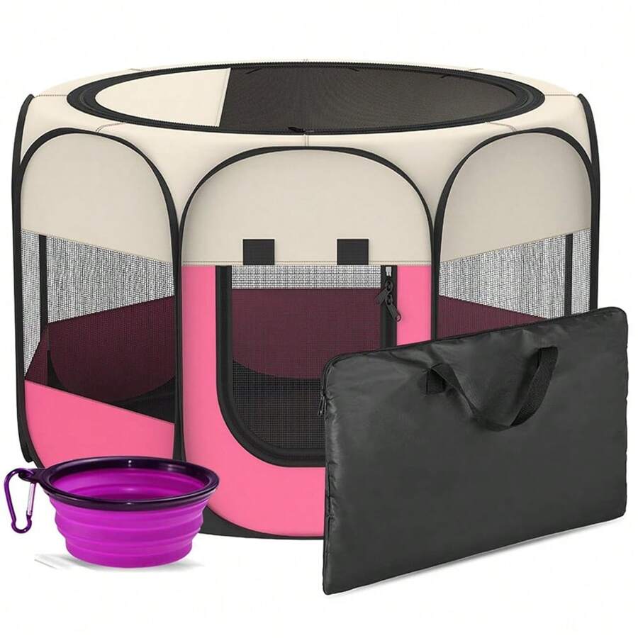 Parc pour chat d'intérieur pour chats, parc à chiots pliable et ...