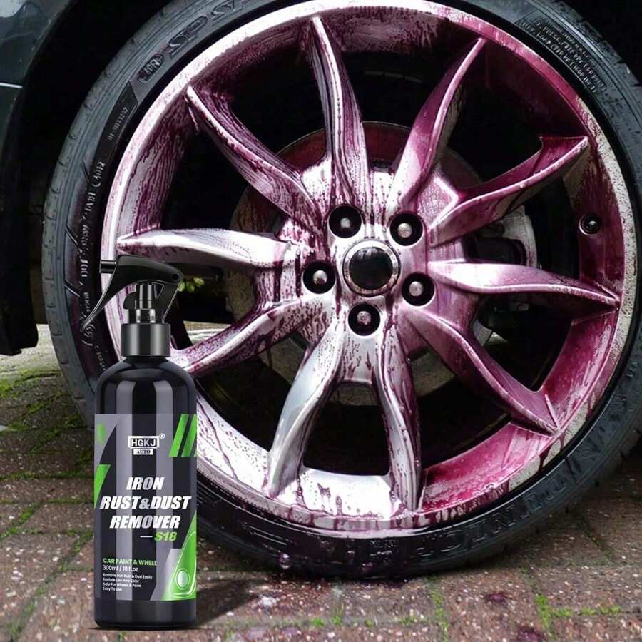 HGKJ Car Paint & Wheel Iron Particles Powder Rust & Dust Remover Multi ...