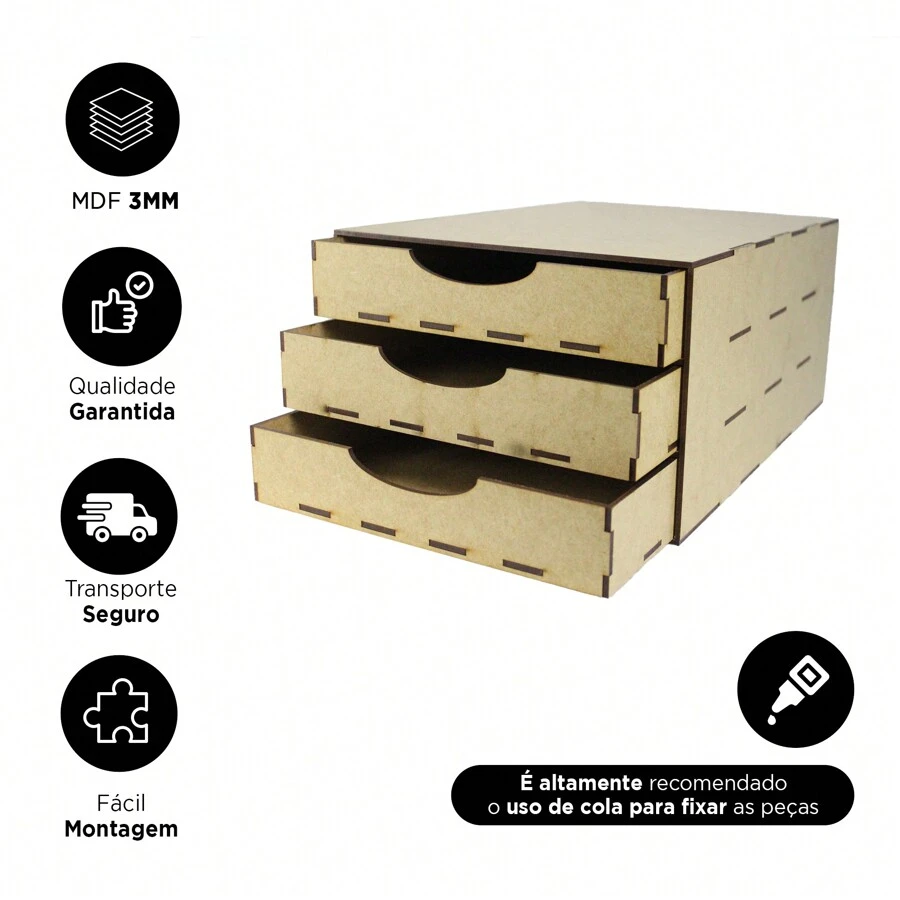 MDF Desk Drawer For A4 Paper - Office Document Holder Drawer. | SHEIN USA