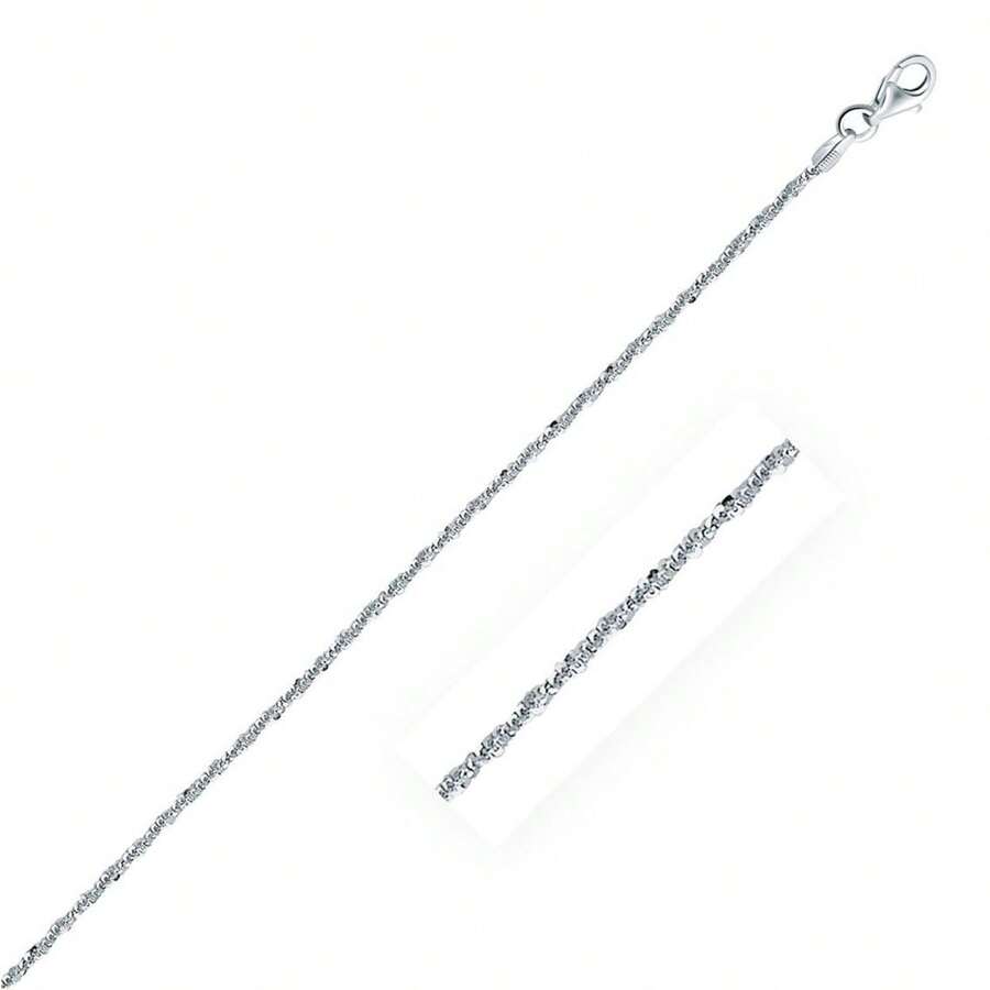 Blue Sky Imports 925 Sterling Silver Sparkle Glitter Margarita Twisted ...