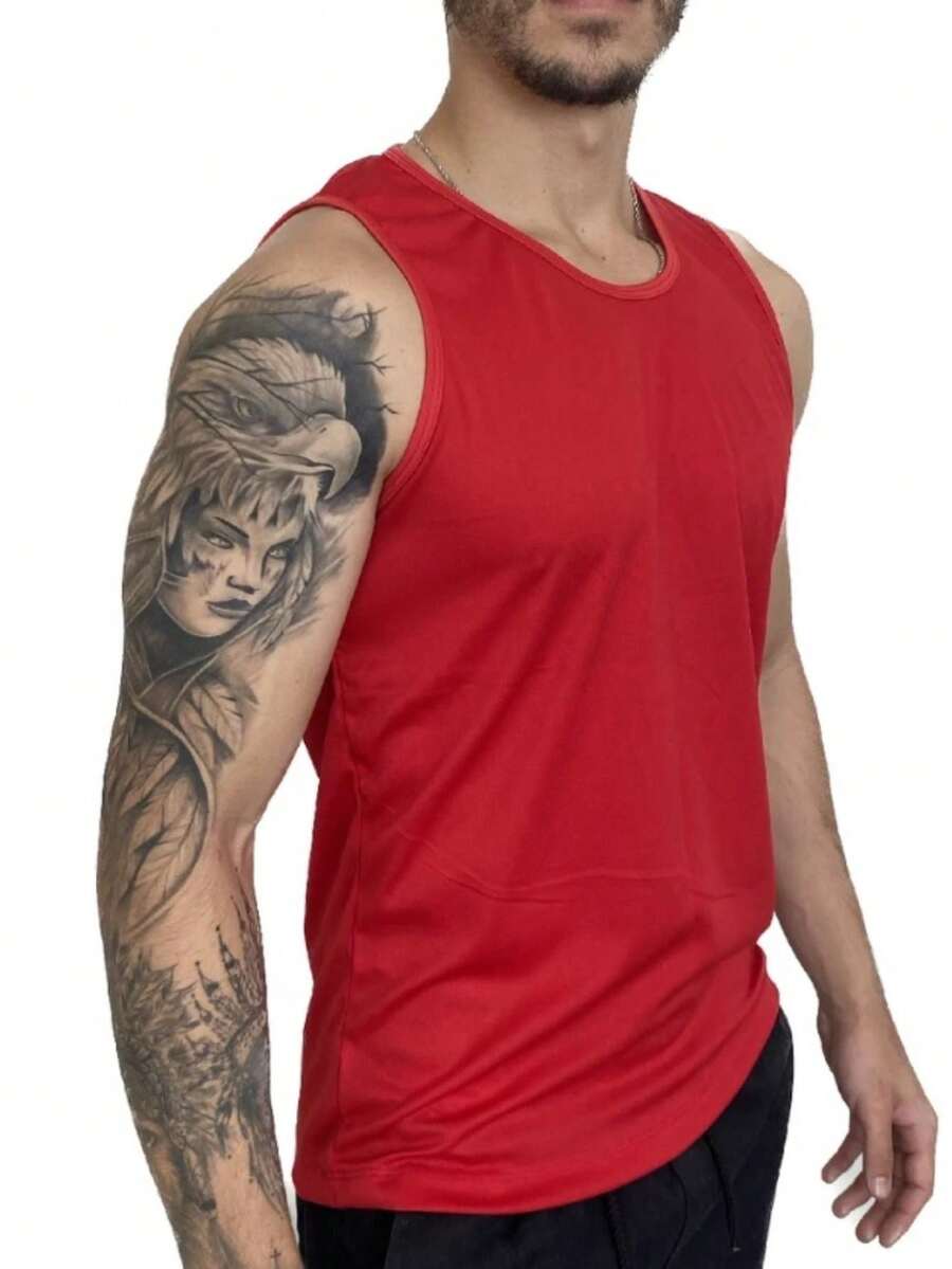 Men's Dry Fit Tank Top For The Gym No Need To Iron SUMMER | Moda de ...