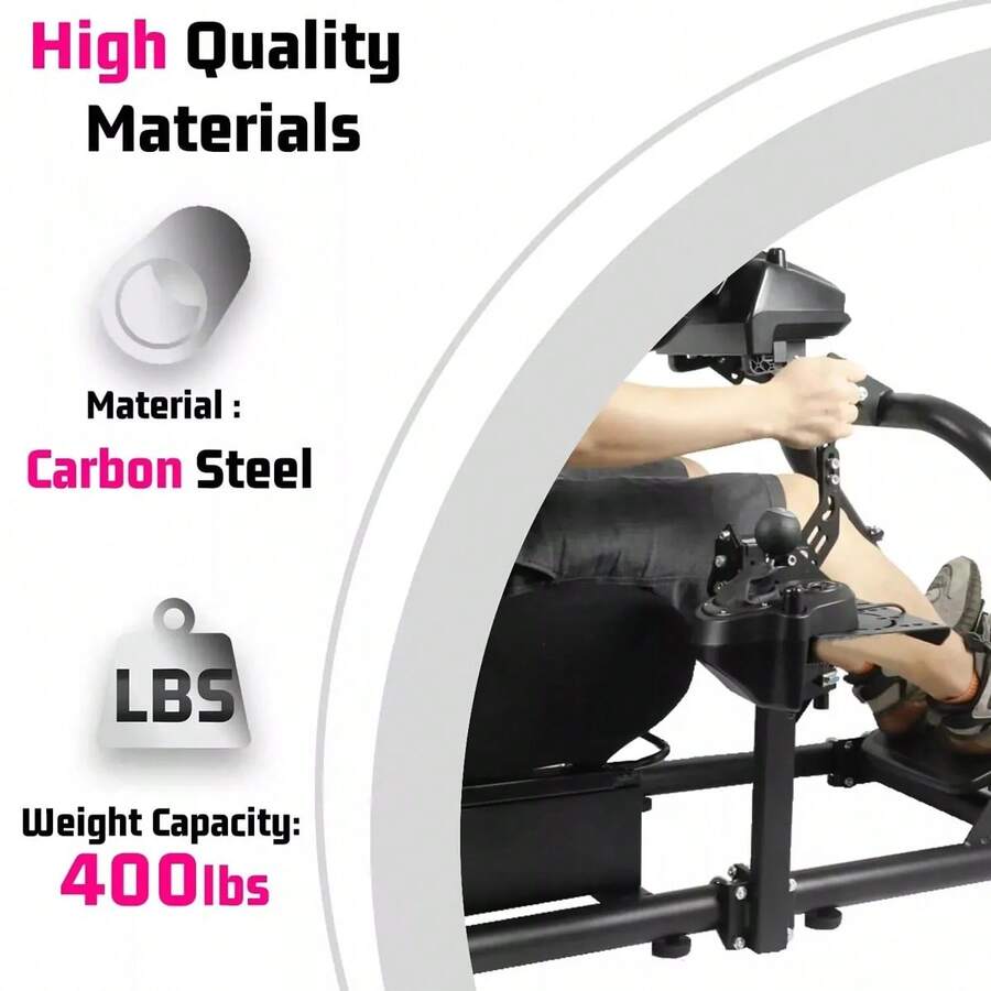 Minneer Gearshift Mount Fit For 50MM Round Tube Racing Simulator ...