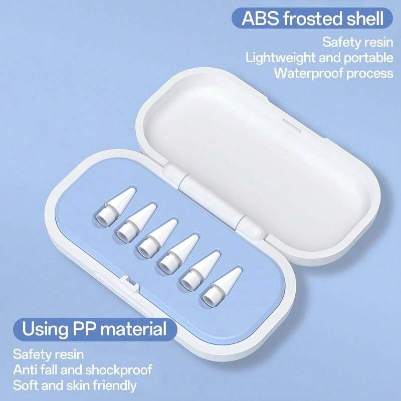 Silicone Apple Pencil Tip Cap For Apple Pencil 1st/2nd Gen, Quiet ...