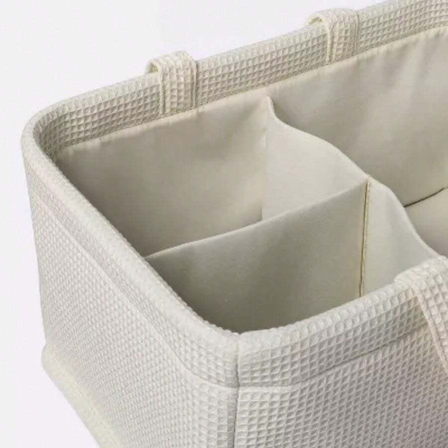 Woven Storage Box - With Handle, Practical And Beautiful, Gray ...