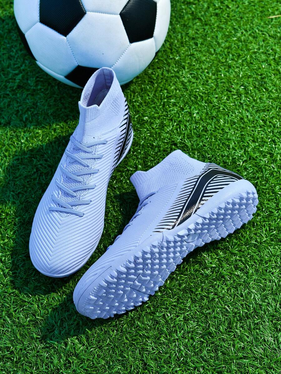 High-Top Soccer Cleats Shoes, Unisex, TF Studs, For Middle And High ...