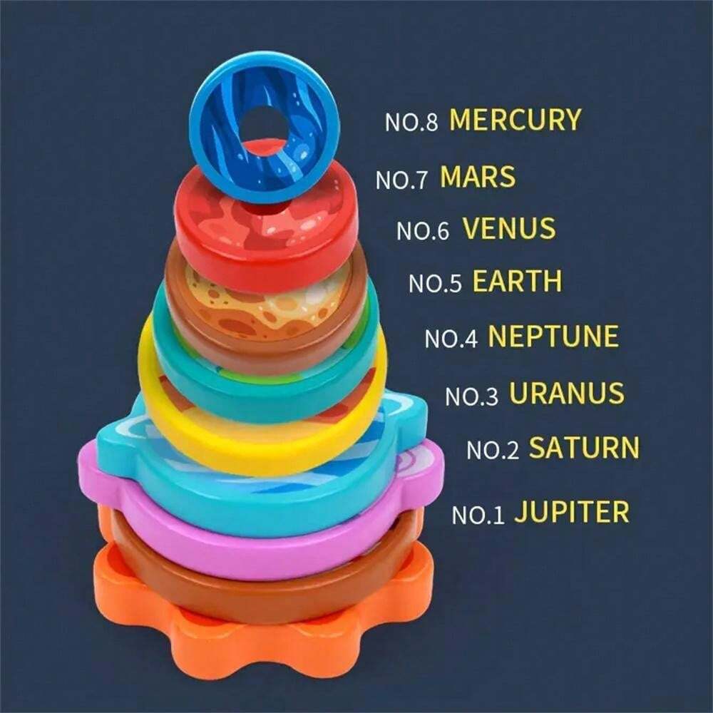 Preschool Child Star Ball Tower Building Block Toy Hanno Tower Assembly ...