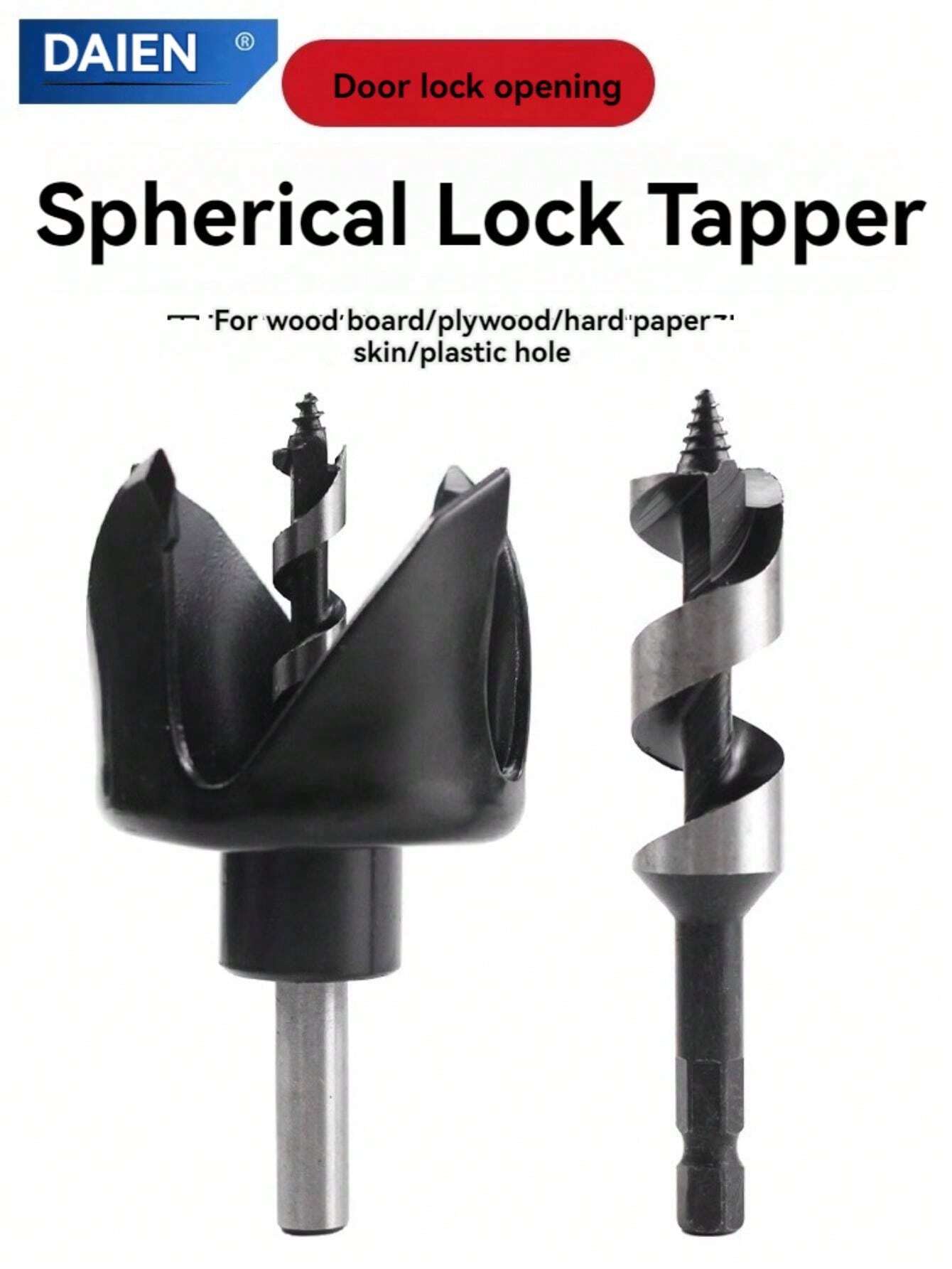 DAIEN Ball-Shaped Door Lock Hole Opener Set, Lock Hole Burglary-Proof ...