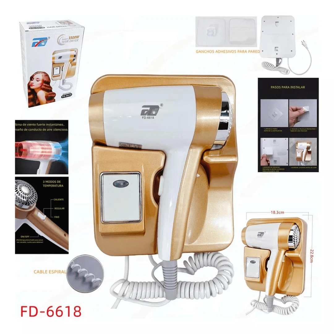 WALL MOUNTED HAIR DRYER | SHEIN USA