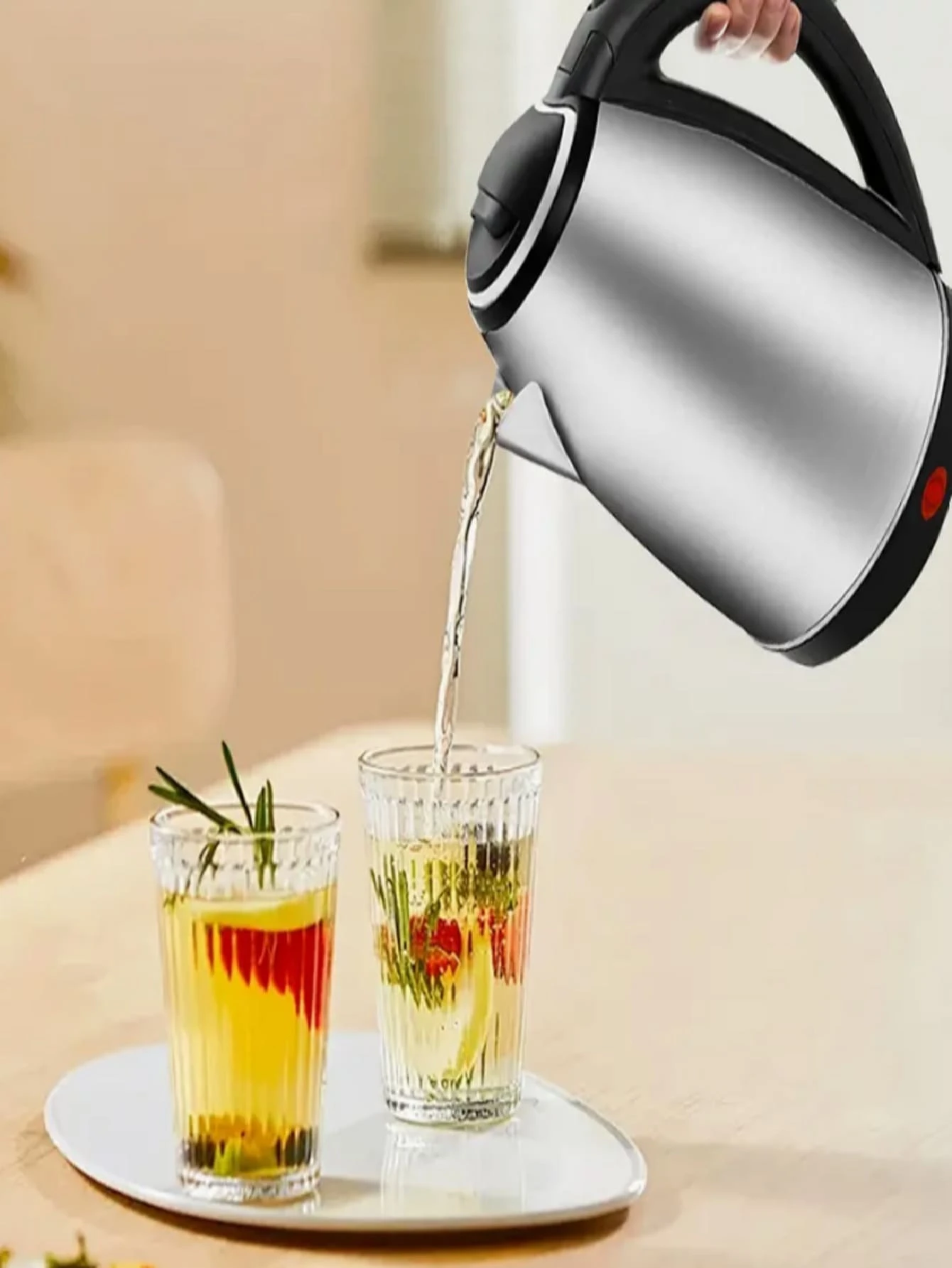 Electric Kettle Teapot 1.8L With Lid Classic Practicality And Elegance ...