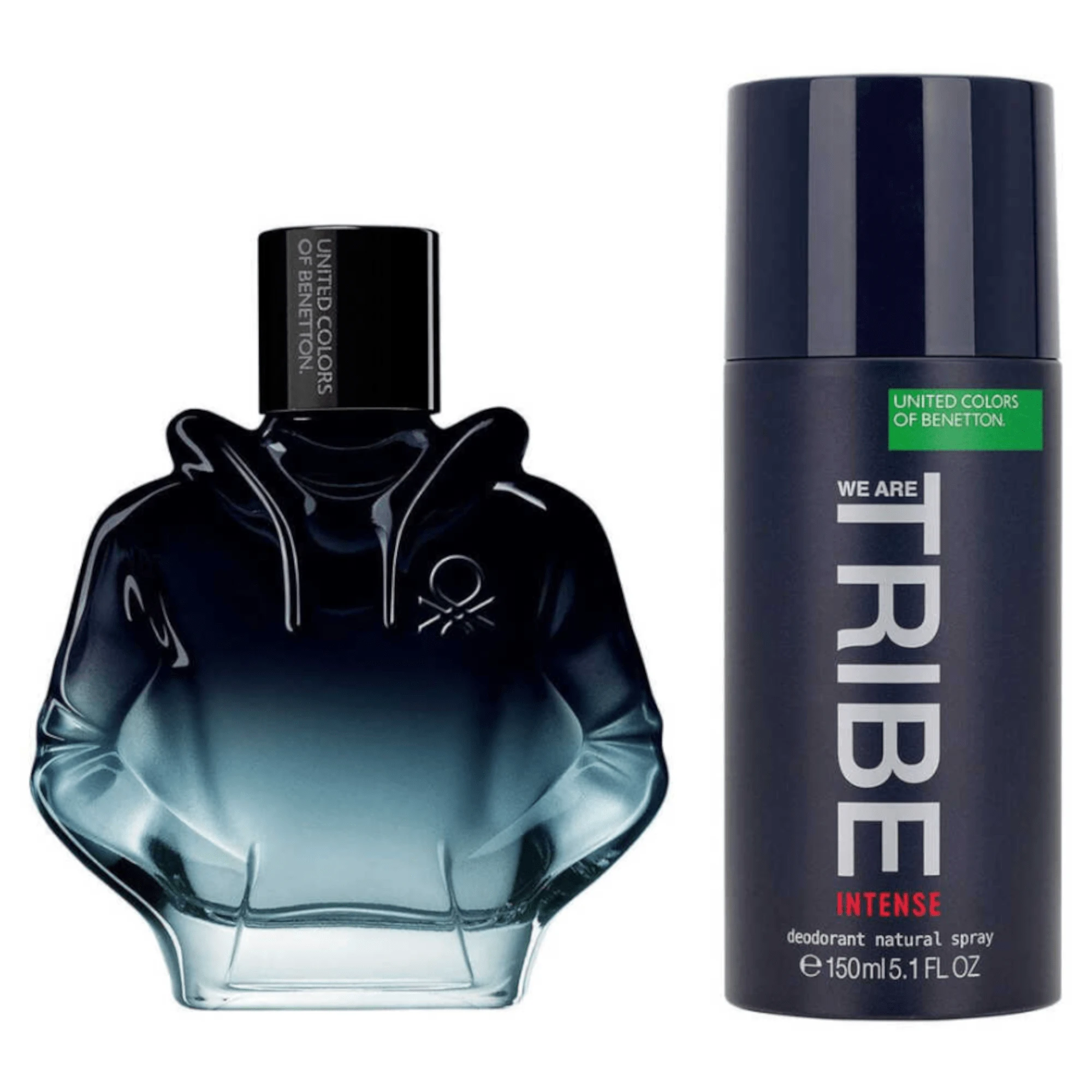 Benetton SET WE ARE TRIBE INTENSE 2PCS 90ML EDP SPRAY/DEODORANT 150ML ...