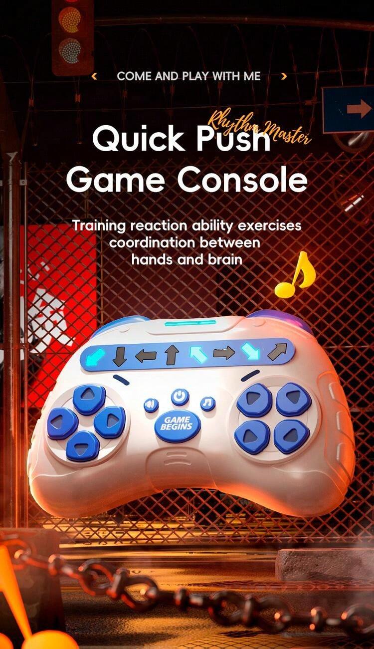 Rhythm Master Pocket Dance Speed Push Machine קרב פאזל אתגר לחצן הקצב ...